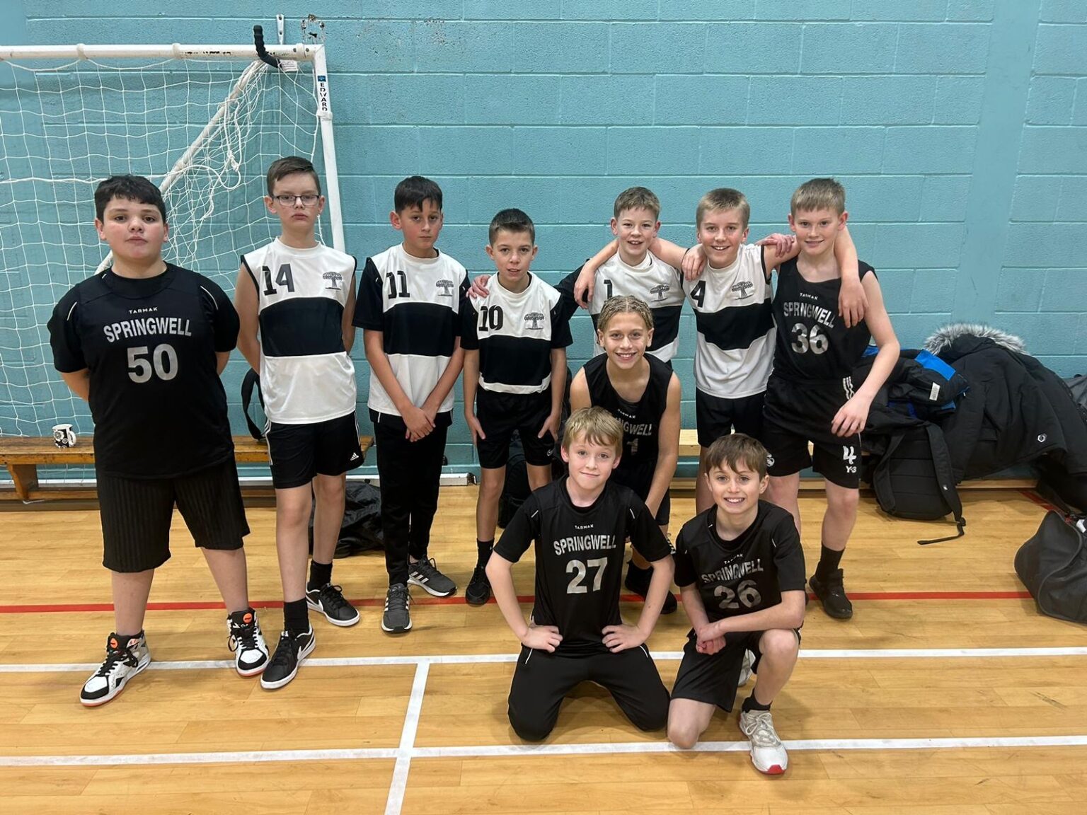 Springwell Basketball Squads - Springwell Community College